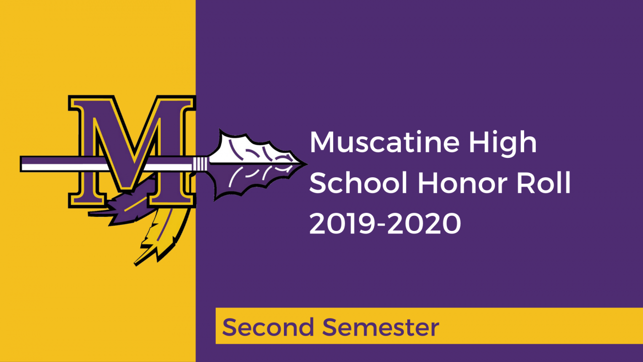 Muscatine High School Second Semester Honor Roll 2019-2020 | Discover ...