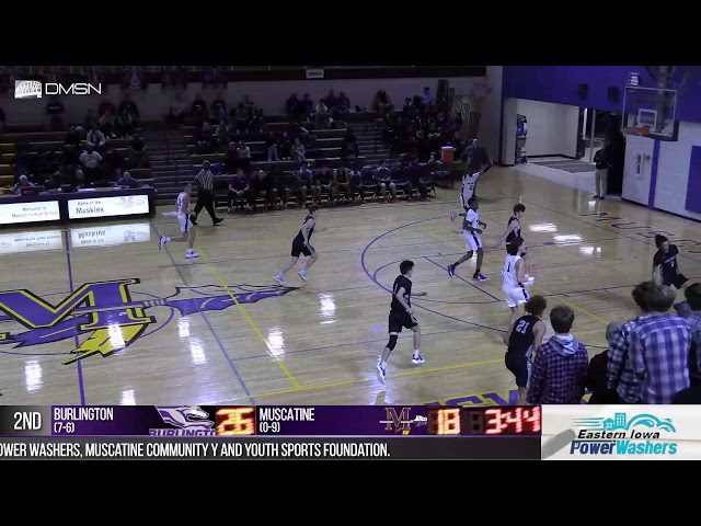 Muskie Varsity Boys Basketball Host the Burlington Greyhounds | Live ...