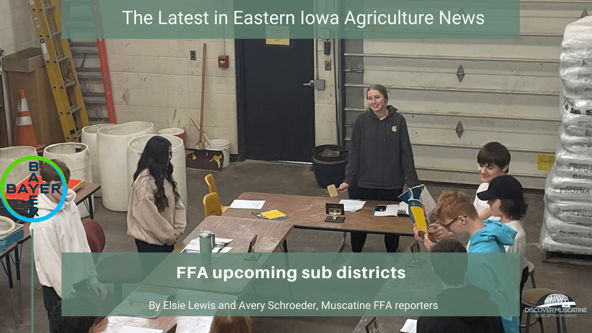 FFA upcoming sub districts | Discover Muscatine