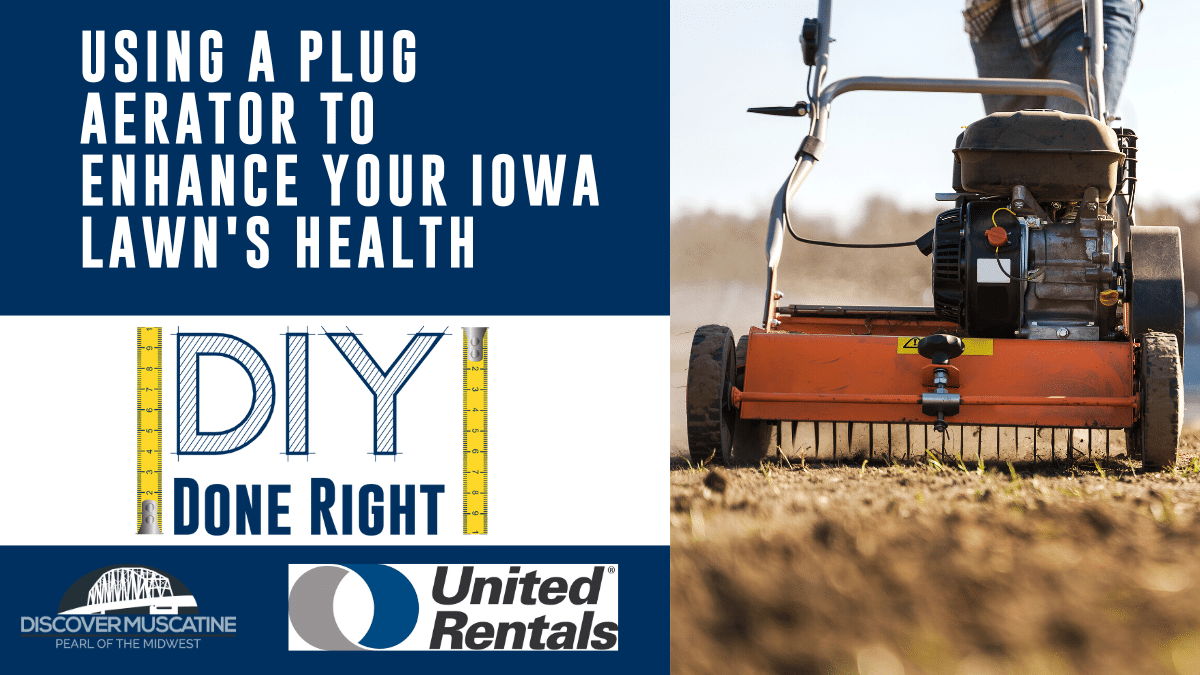 Using a plug aerator to enhance your Iowa lawn's health | Discover ...